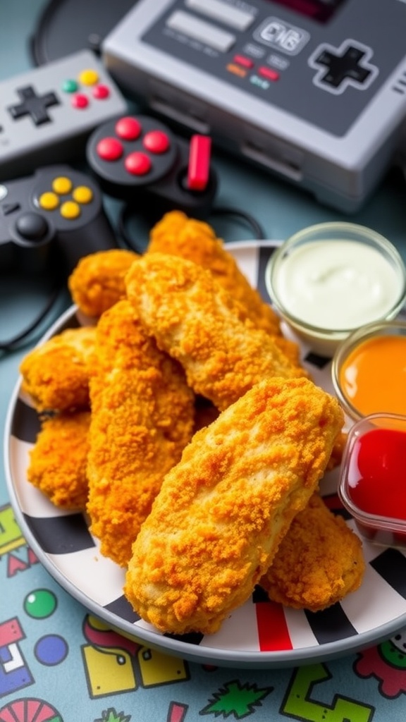 Crispy 8-Bit Chicken Tenders Recipe